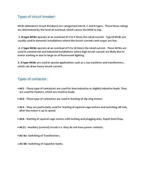 Electrical Basic Knowledge Pdf Switch Relay