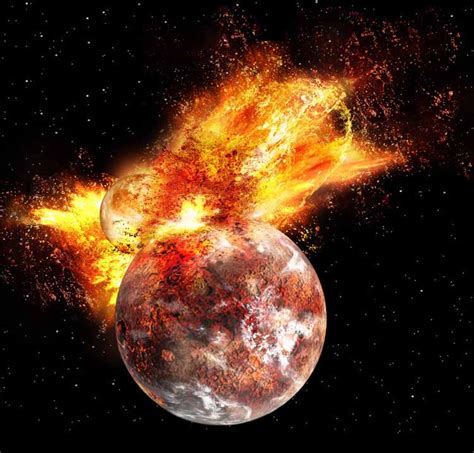 The Cabulouso A Violenta E Colossal Origem Da Lua