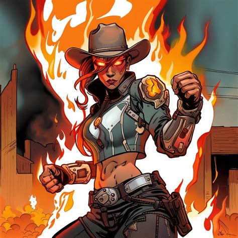 Hot Cowgirl By Mort Aux Arts On Deviantart