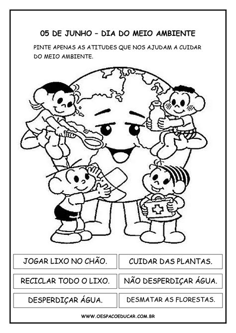 Atividade Sobre O Meio Ambiente 1 Ano FDPLEARN