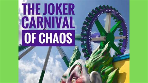 The Joker Carnival Of Chaos Six Flags Fiesta Tx Youtube