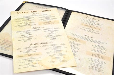 Menu Insert Menuclub