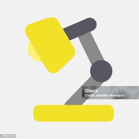 아이콘 책상 램프 학교 및 교육 요소 플랫 스타일의 아이콘입니다 인쇄물 포스터 로고 광고 인포그래픽 등에 적합합니다 가구에 대한 스톡 벡터 아트 및 기타 이미지 Istock