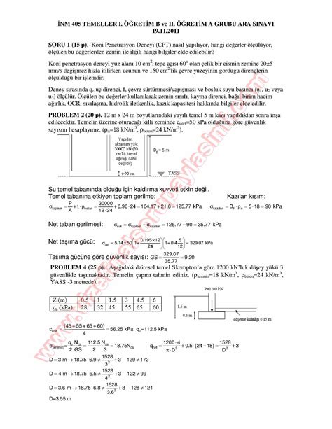 Temeller Vize Sorular Ve Cevaplar Vize Ve Final Sorular Payla M Portal Z Ml
