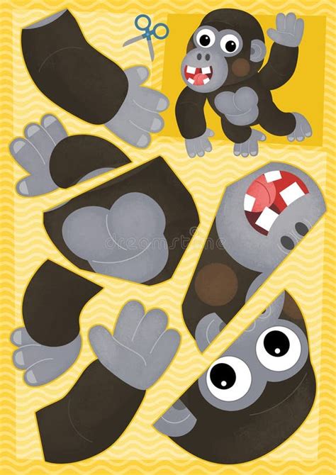 Monkey Puzzle Design Stock Illustrations 628 Monkey Puzzle Design