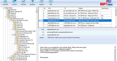 Free NSF To PST Conversion NSF To PST Converter By ESoftTools