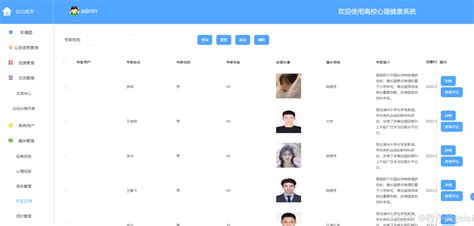 基于SpringBoot高校心理健康系统的设计与实现 源码 LW 调试文档 讲解等 CSDN博客