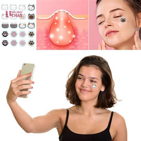 ดี 96 ชิ้น Cats Paw Acne Pimple Patch สติกเกอร์ Treatment Pimple