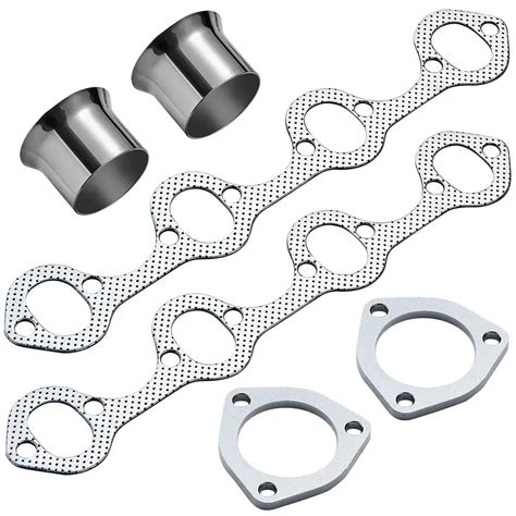 Exhaust Header For 1964 1978 Ford 289 302 351 V8 Stainless Sbf Small Block Hugger Flashark