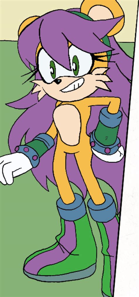 Mina The Mongoose From Sonic Bichi By Pizzahutfan209 On Deviantart