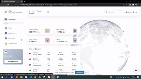 A Fantastic Admin Dashboard Made With Html Css Js Bootstrap And