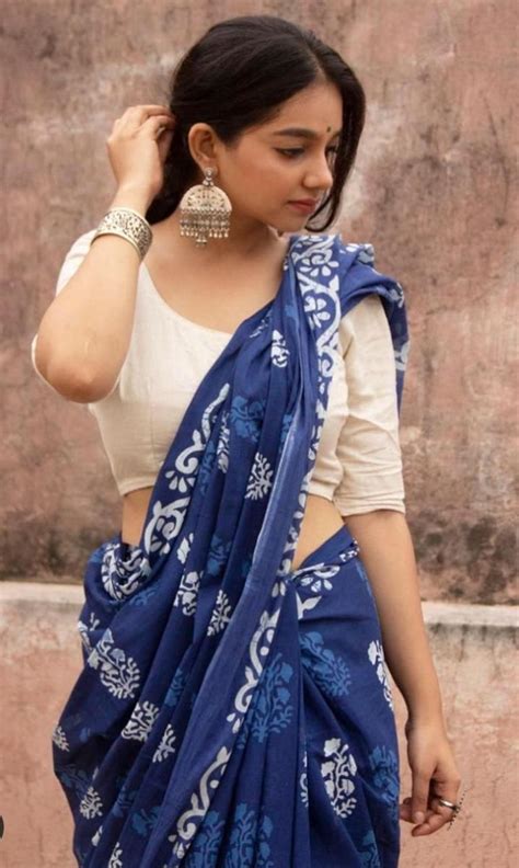 Designer Pure Cotton Saree For Women This Cotton Saree Comes With A