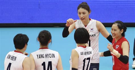 아시안게임 배구대표팀 최종 엔트리 나왔다 남녀 각 14명