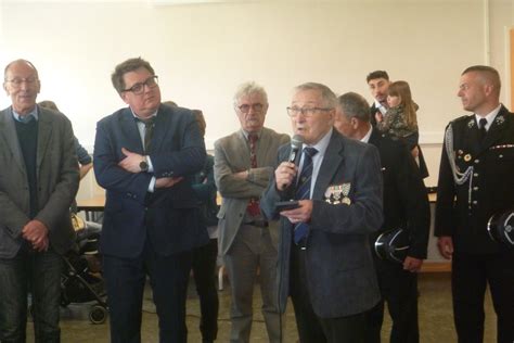 Blanzy Bernard Chaillet A Reçu La Médaille De La Ville