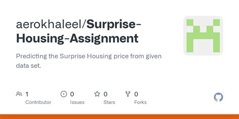 Github Aerokhaleel Surprise Housing Assignment Predicting The Surprise Housing Price From
