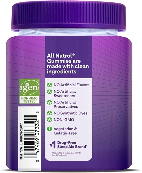 Melatonina Natrol 5 Mg 90 Gomitas Melatonin
