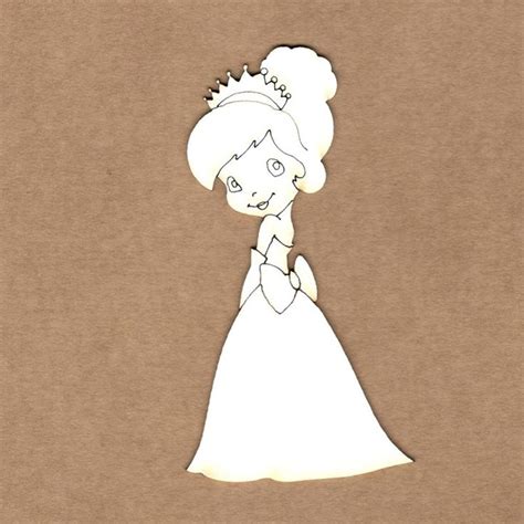 Chipboard Para Scrapbooking Princesa Bonita Carruaje De Cenicienta