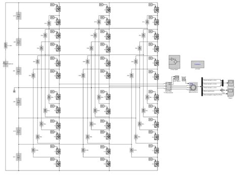 Simulation Model Of Seven Level Diode Clamped Inverter Fed Im Drive Download Scientific Diagram
