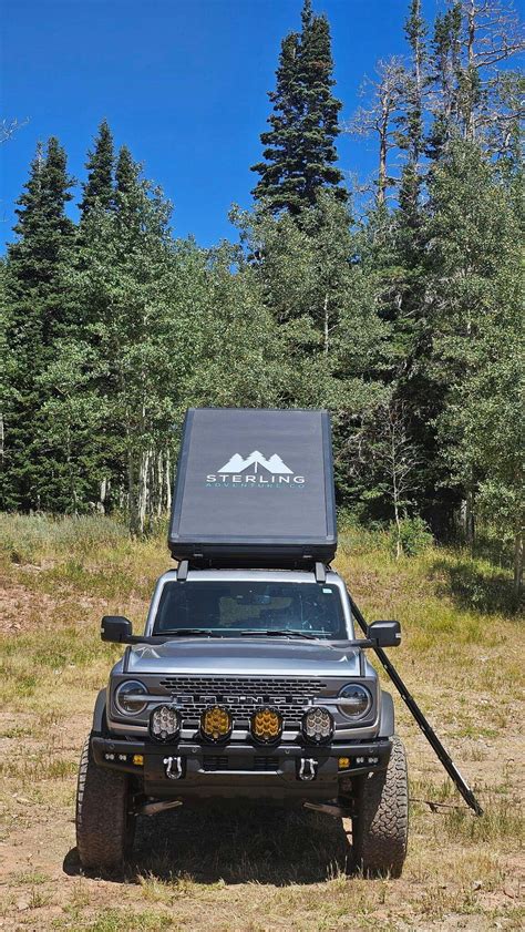 Wasatch Lite Aluminum Hardshell Rooftop Tent Sterling Adventure Co