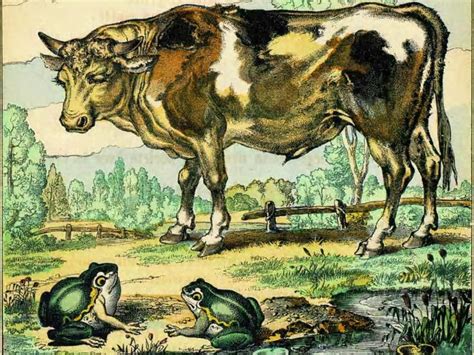Les Fables De Jean De La Fontaine La Grenouille Qui Veut Se Faire