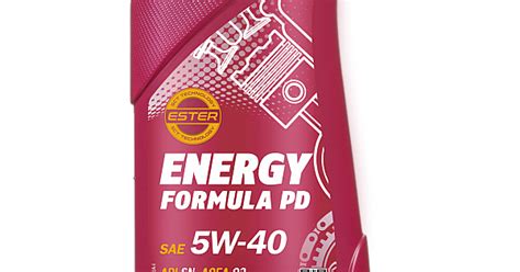 Масло MANNOL Energy Formula PD W L Ценa Motex bg