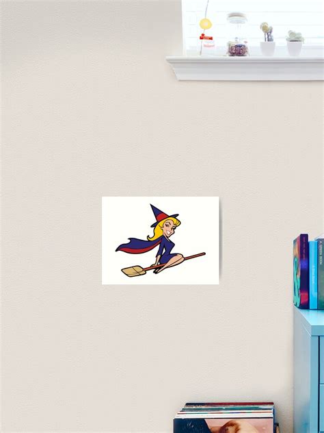Samantha Stevens Bewitched Cartoon Art Print For Sale By