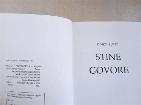 Dinko Lucić Stine Govore
