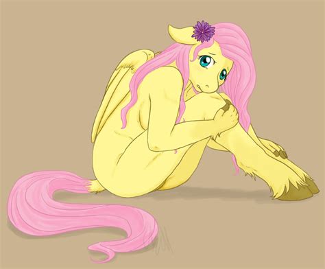 Questionable Artist Cartoonlion Fluttershy Pegasus Anthro Unguligrade Anthro G