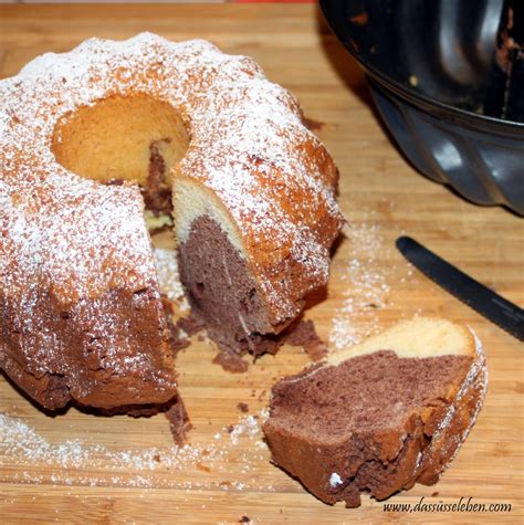 Rezept Klassischer Marmorkuchen Nach Omas Rezept Das Süße Leben