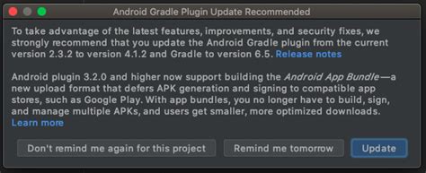 Solved After „android Gradle Plugin Update Recommended I Got This Error Could Not Resolve Com