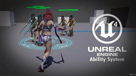 Ue4虚幻引擎游戏开发综合实例视频教程 Introduction To Unreal Engine 4 Ability System