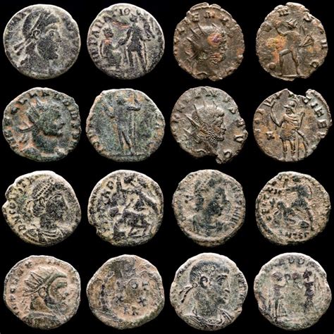 Roman Empire Lot Comprising 8 AE Coins Antoninianus Catawiki