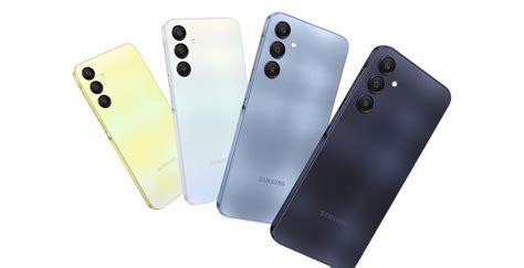 Samsung Galaxy A25 5g Galaxy A15 5g With 50 Megapixel Rear Cameras