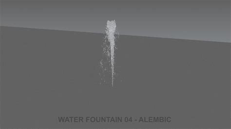 Water Fountain Animated D Model TurboSquid