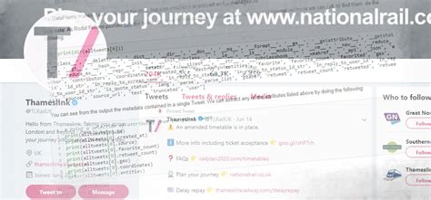 Sentiment Analysis Of Thameslink Tweets Using Python 3