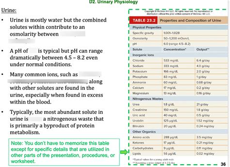 Urine Diagram Quizlet