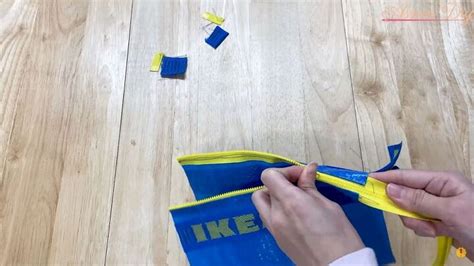 Crazy Diy Ikea Bag Transformation Tutorial Upstyle