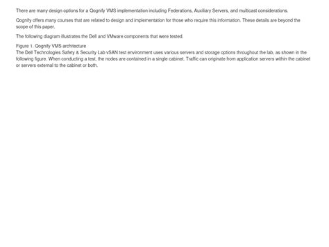 Design Concepts And Disclaimers Configuration Best Practices—dell Storage With Qognify Vms