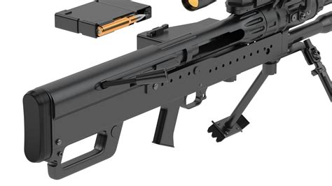 Denel Ntw 20 3d Model Cgtrader