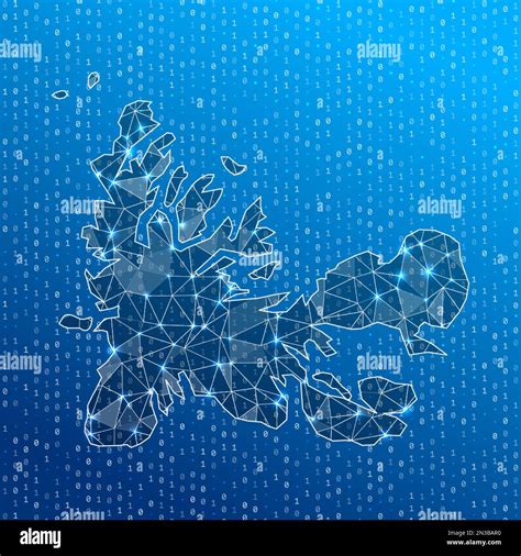 Network Map Of Taaf Country Digital Connections Map Technology