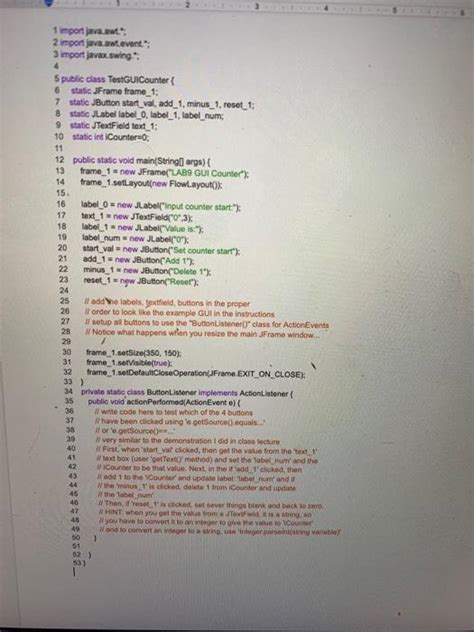 Solved Write The Full Code Use The Pseducode Given And