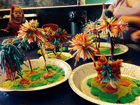 Truffula Trees Craft For The Lorax