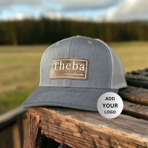 Custom Patch Richardson 112 Hat Laser Engraved Wood Custom Shape Patch
