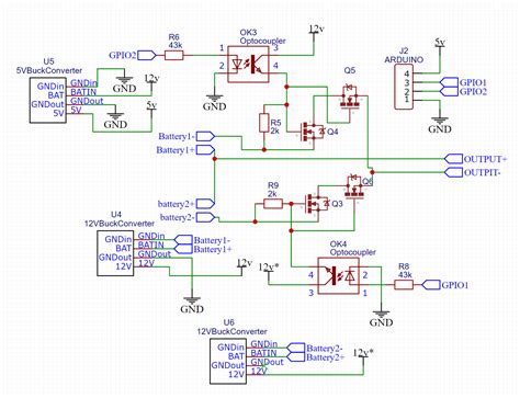 Switching Between Batteries Using Mosfet Page General Guidance Arduino Forum