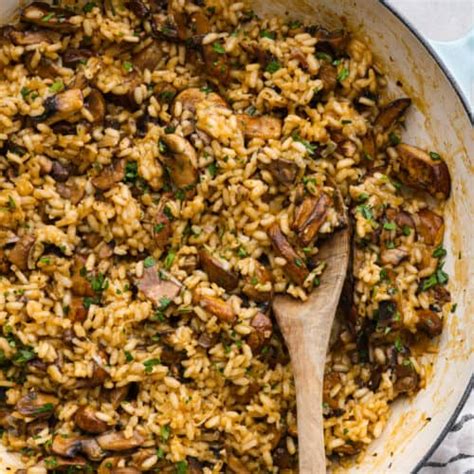 Creamy Mushroom Risotto Recipe The Recipe Critic