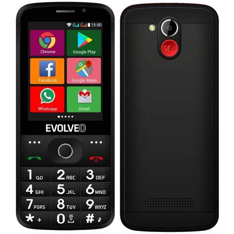 NÁVOD K OBSLUZE Mobilní telefon Evolveo EasyPhone AD černý Databáze PDF návodů v češtině