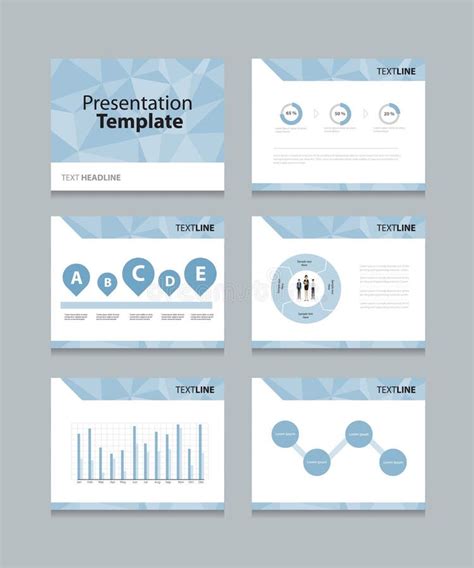 Vector Template Presentation Slides Background Graphs And Charts Slides Design