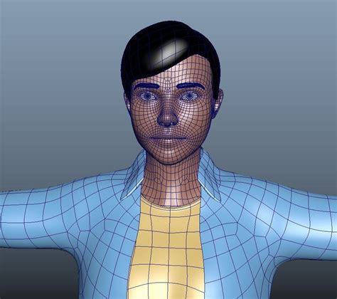 3d Model Cartoon Female Character Rigged Vr Ar Low Poly Cgtrader