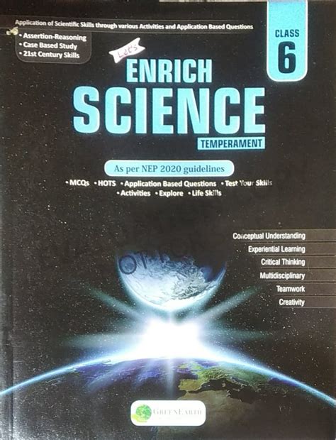 Urbanbae Lets Enrich Science Temperament Class 6 Nep 2020