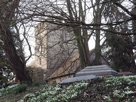 Snowdrops At Stanton Lacy Church Notes Of Life